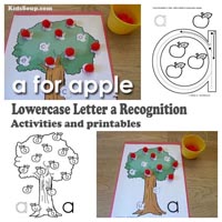 Preschool Apples Activities, Crafts, Lessons, and Games | KidsSoup