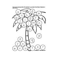 Chicka Chicka Boom Boom Letters of the Alphabet Preschool Activities ...