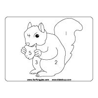 Squirrels Preschool and Kindergarten Activities and Lessons | KidsSoup
