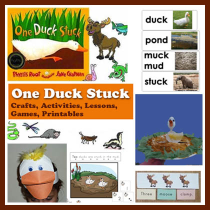 One Duck Stuck: Story Recall with Manipulatives | KidsSoup