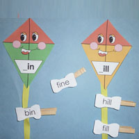 Wind and Kite preschool and kindergarten activities