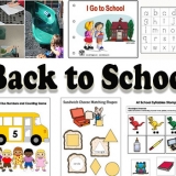 Back to School Preschool Activities, Games, and Printables | KidsSoup